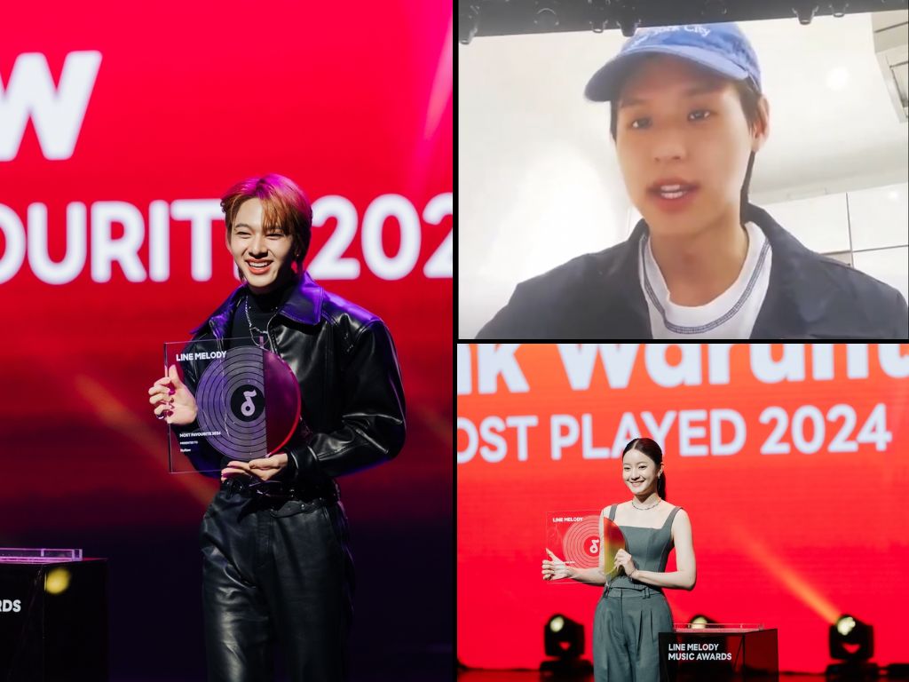 Billkin, NuNew, Ink Waruntorn among winners at the LINE Melody Music ...